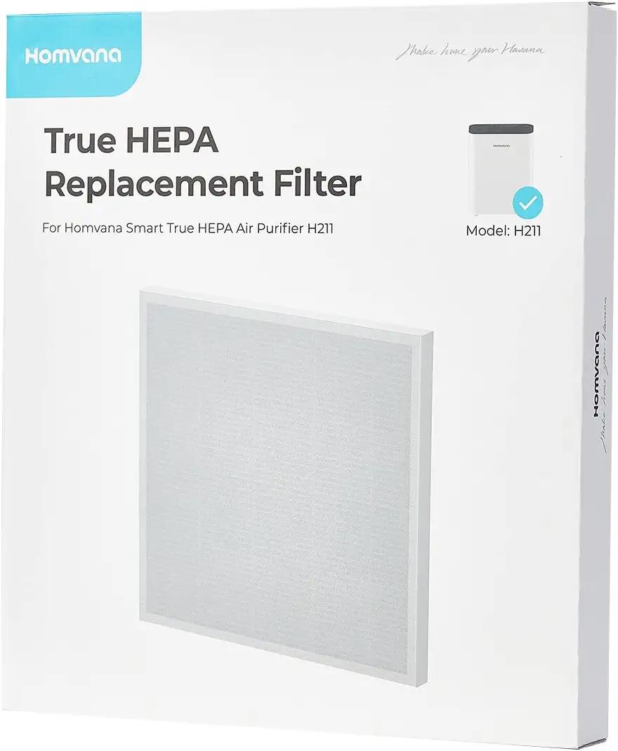 Homvana H211 Air Purifier Filters, True Hepa High-efficiency Activated ...